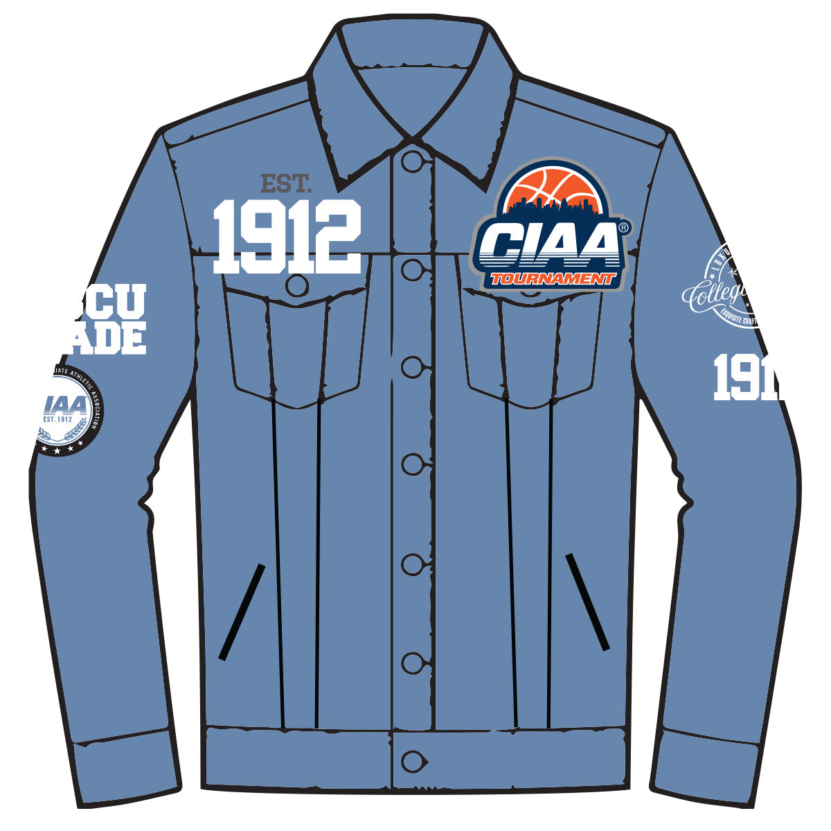 CIAA 2024 BALTITMORE - DENIM JKT – collegiateluxe