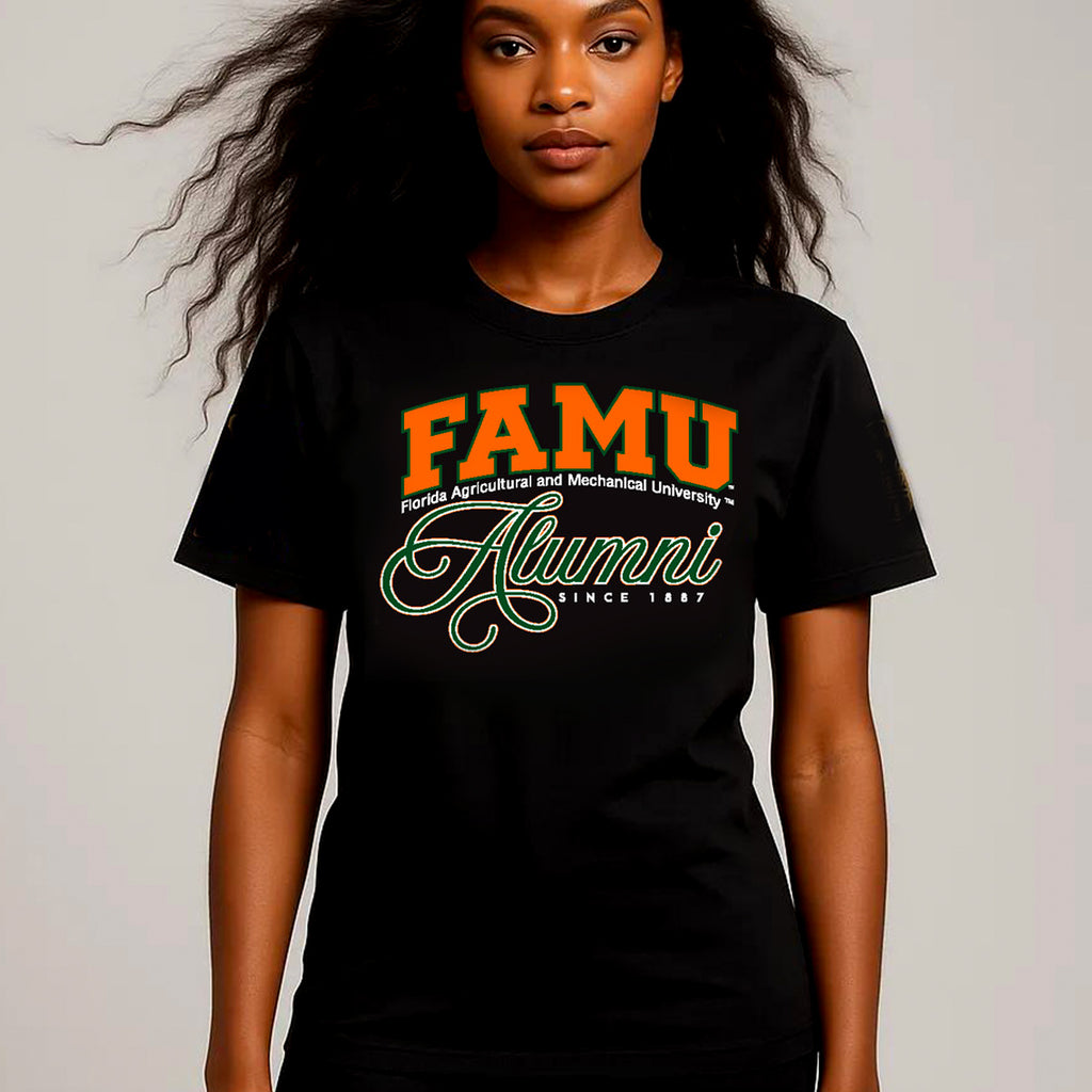 FAMU | Fancy ALUMNI Black Unisex Tees (**) – collegiateluxe