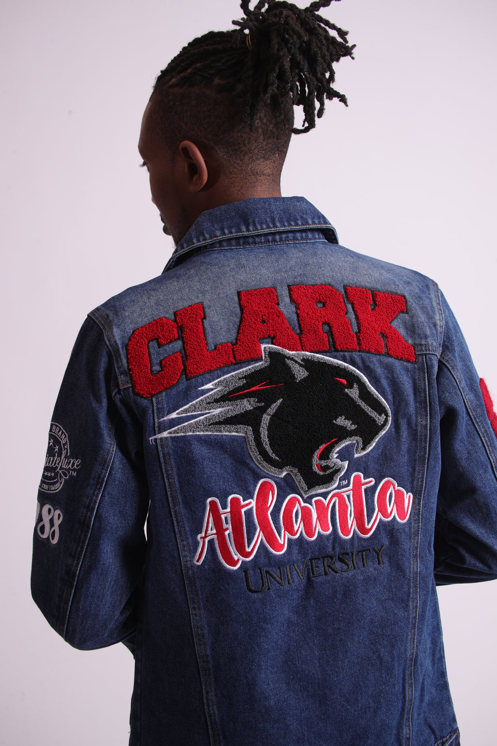 CLARK ATLANTA | DENIM JACKET – collegiateluxe