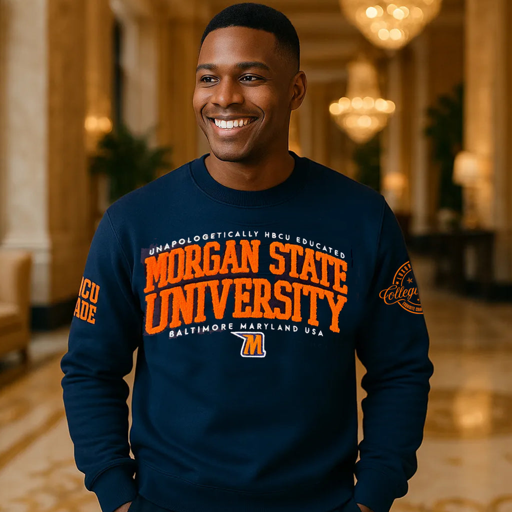 Morgan State | EDU Chenille Sweatshirt (aja** – collegiateluxe