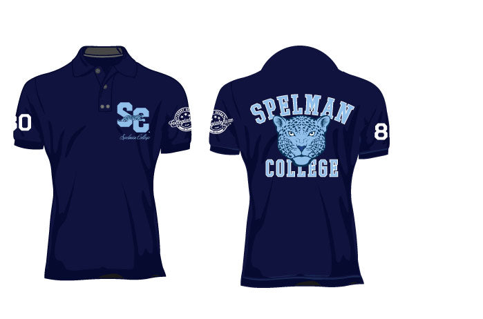 SPELMAN | The LADIES Iconic BLACK Polo Shirt – collegiateluxe