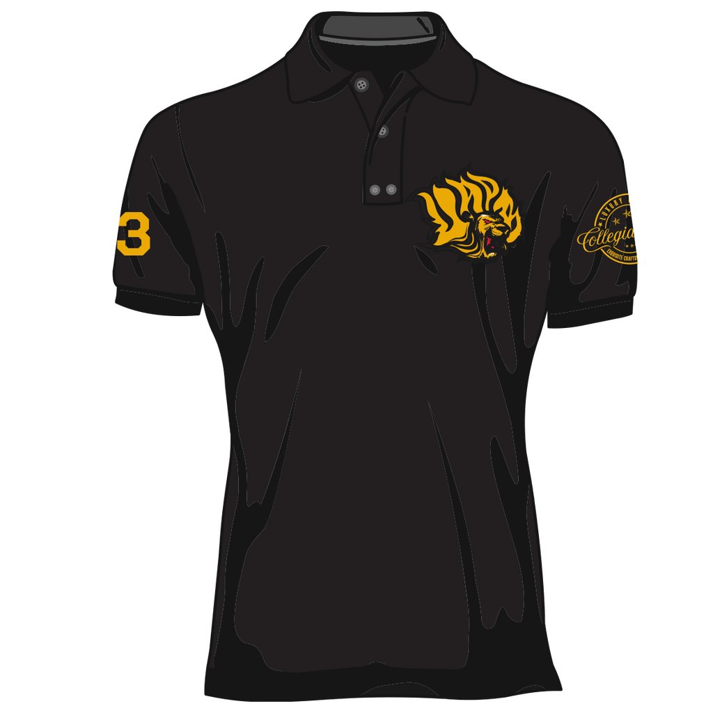 Arkansas at Pine Bluff | UAPB | The Iconic GOLDEN LIONS Polo Shirt (a* ...