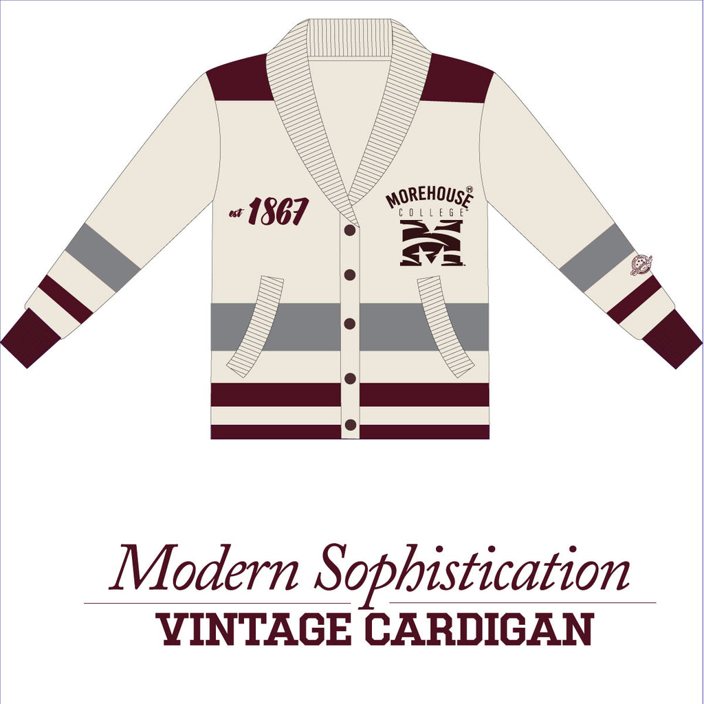 MOREHOUSE | Cardigan PEARLED IVORY ( aja) – collegiateluxe