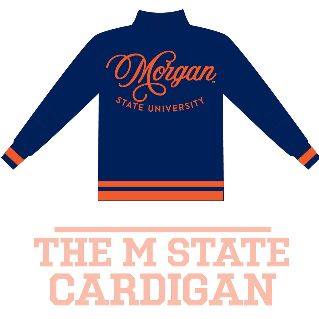MORGAN STATE | M STATE Cardigan (** – collegiateluxe