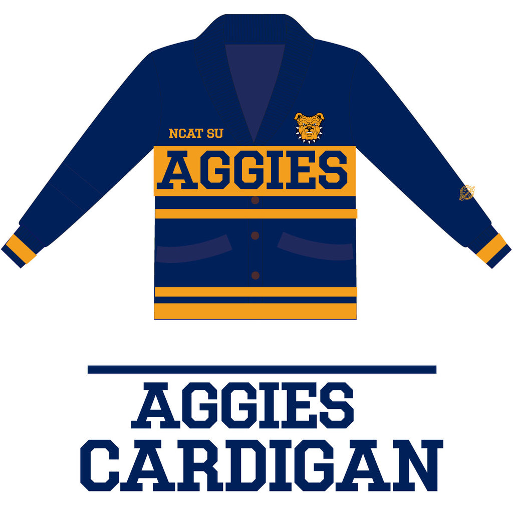NC A&T SU | AGGIES Cardigan (** – collegiateluxe