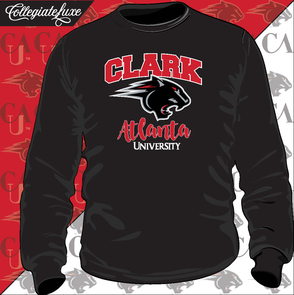 Clark Atlanta | ARCH LOGO ALUMNI Black Unisex Sweatshirt ...