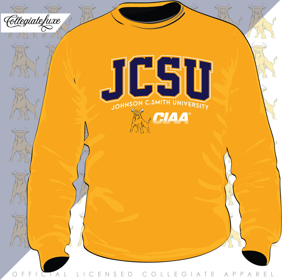 JCSU | Univ. ARCH Gold Unisex Sweatshirt -DK- – collegiateluxe