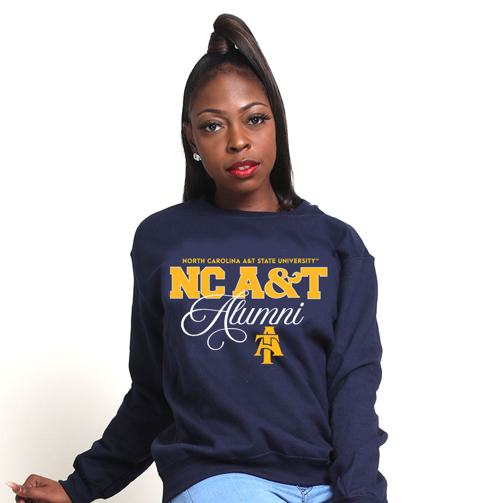 NC A&T SU | Fancy Alumni Unisex Sweatshirt (**) – collegiateluxe