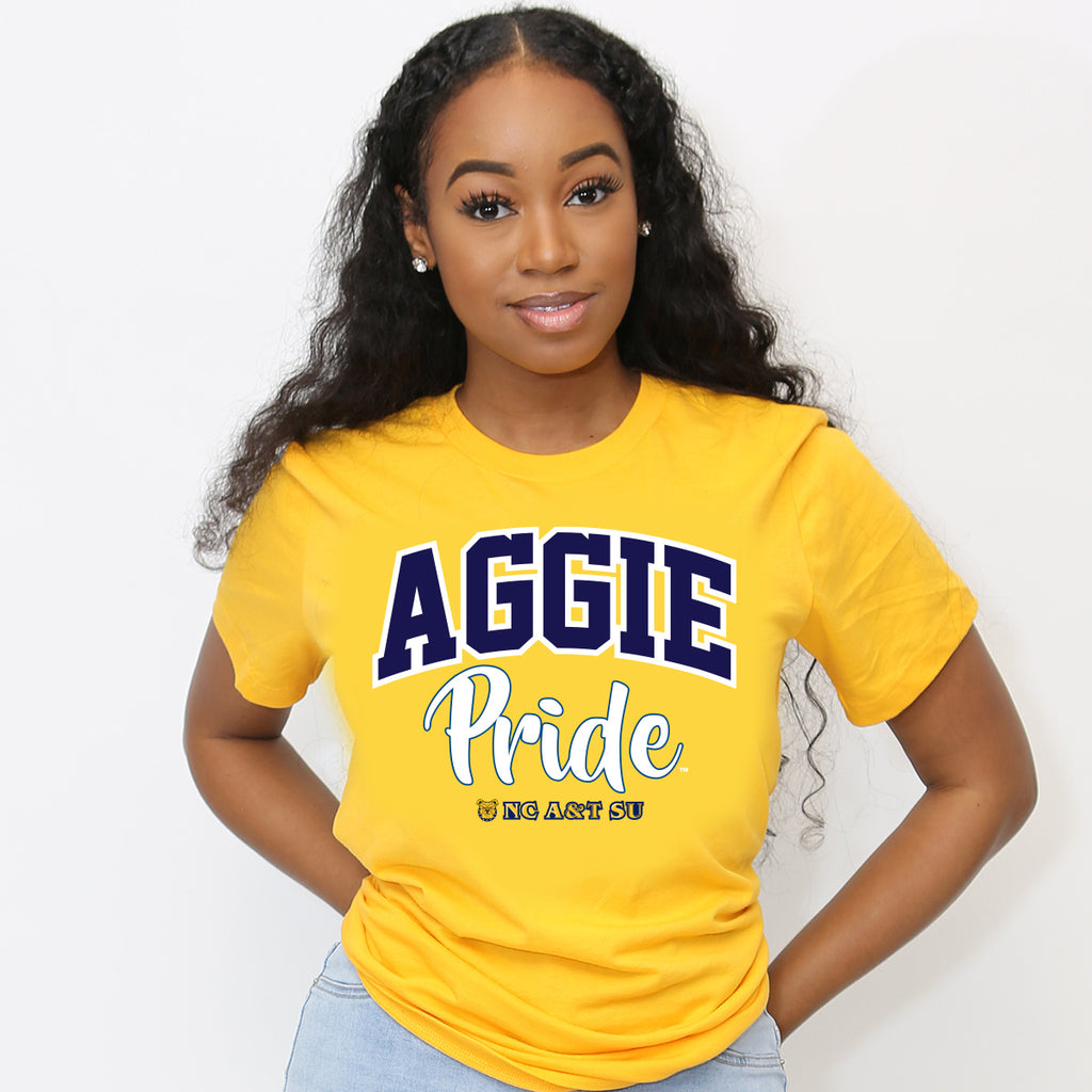 NC A&T SU | PRIDE ARCH Ladies Tees (**) – collegiateluxe