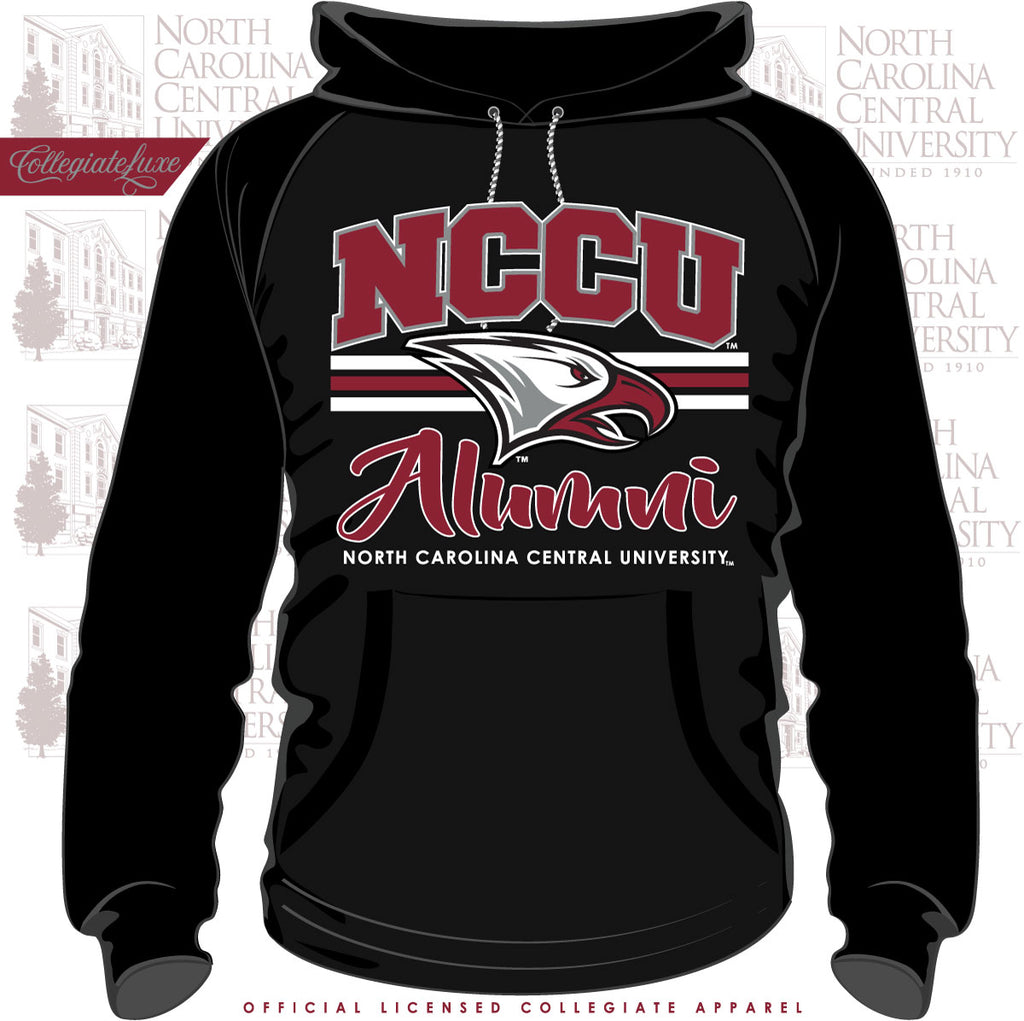 NCCU | Vintage ALUMNI Black Unisex Hoodie (**) – collegiateluxe