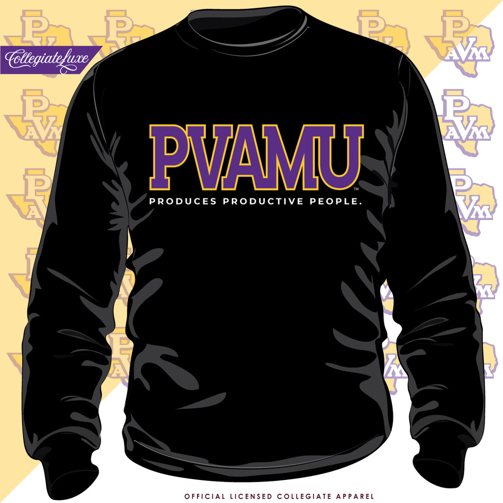 PVAMU | 1900 Univ. BLACK Unisex Sweatshirt (**) – collegiateluxe
