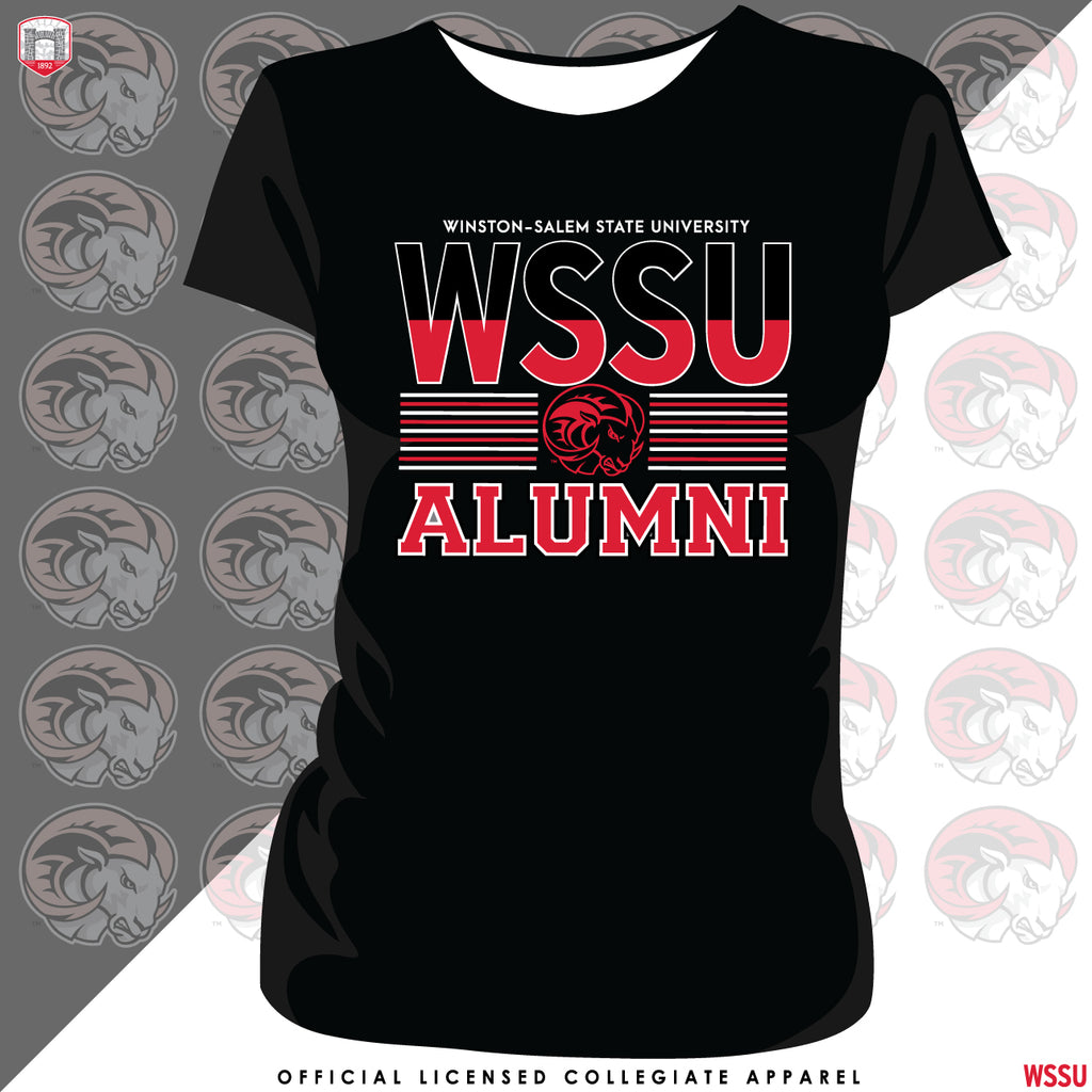 WSSU | ALUMNI Black Ladies Tees (**) – collegiateluxe