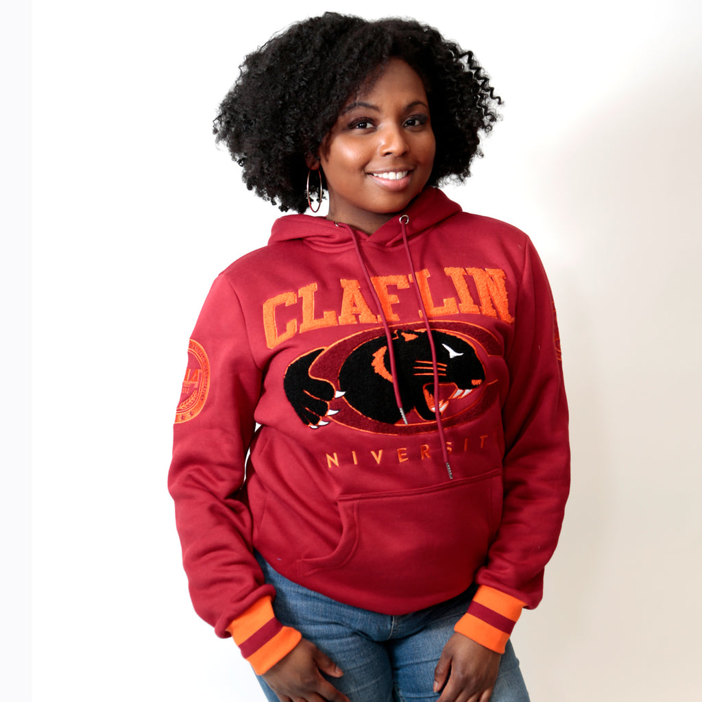 CLAFLIN | HBCU Chenille Unisex Hoodie (LN** – collegiateluxe