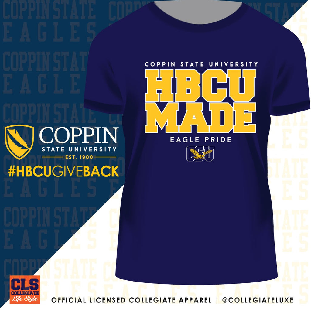 Coppin St. | HBCU MADE Navy Unisex Tees (Z) – collegiateluxe